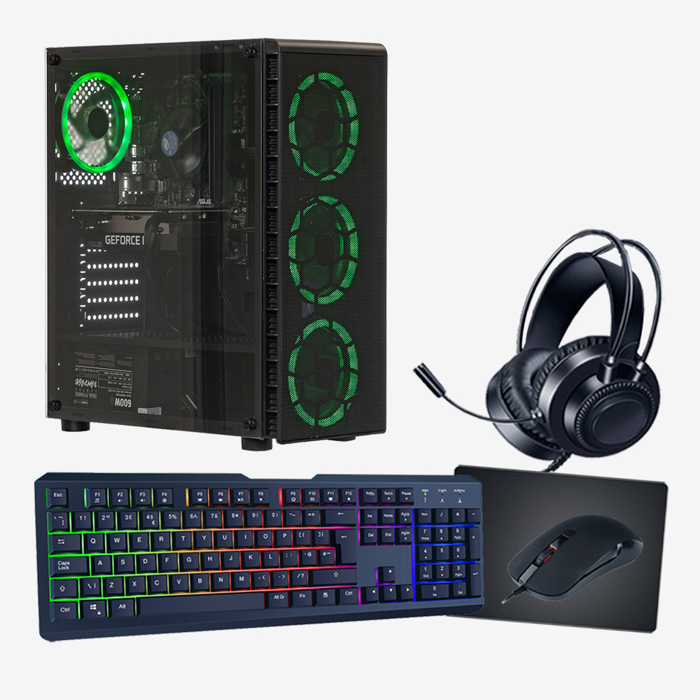 Stone Venom Gaming PC Mega Bundle - Keyboard, Mouse, Headset & Mousepad ...