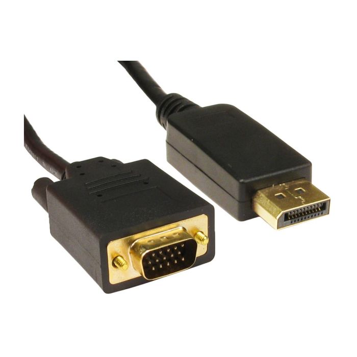 Display Port To VGA Cable - 1m