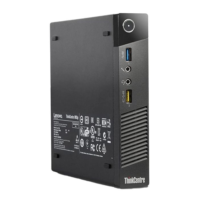 Lenovo ThinkCentre M93p Tiny - Intel Core i5-4460T - 4GB RAM - 500GB ...